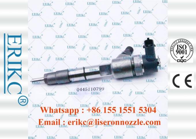 ERIKC 0445110799 Bosch Size standard fuel inejctor 0 445 110 799 Common ...