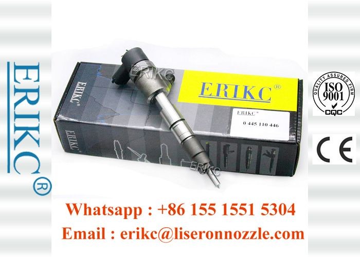ERIKC 0445110446 Bosch Diesel Injector Parts 0 445 110 446 common rail Injector Nozzle 0445 110 ...