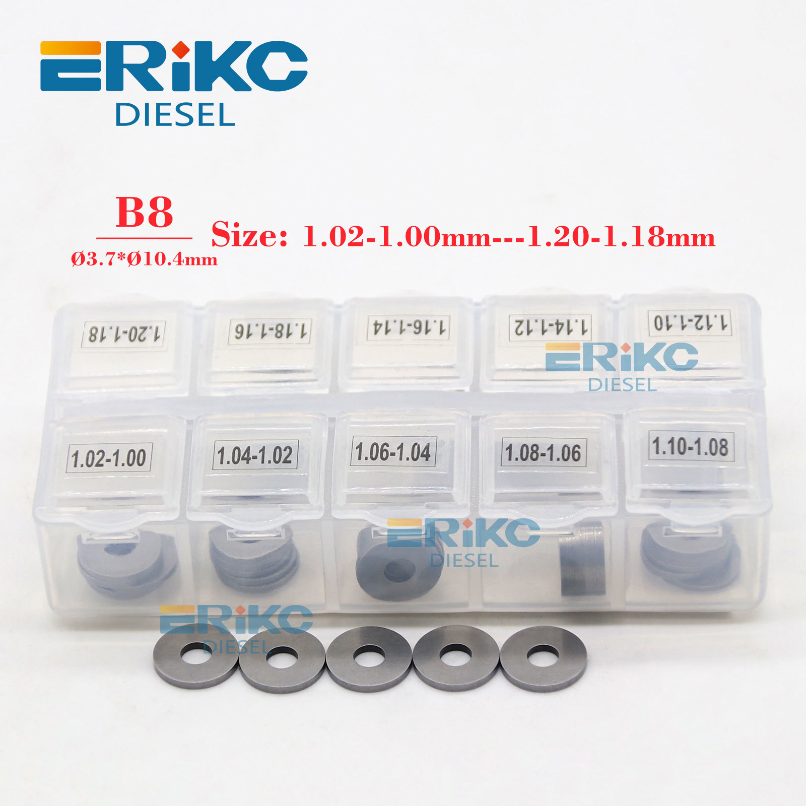 B8 Piezo Diesel Injector Washer Copper Seal Assortment Set G4 Series ...